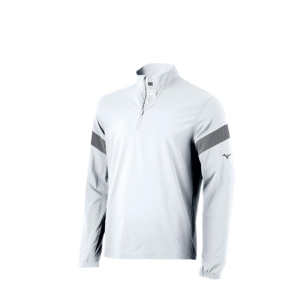MIZUNO MEN’S LONG SLEEVE HITTING JACKET – Todo Sports